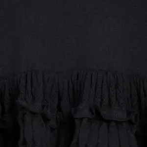 Alaïa Wool-blend Crinoline Peplum Sweater