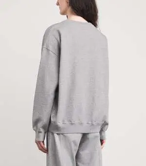 GANNI Organic Cotton Margot Kitty Sweatshirt