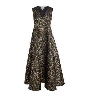 Ganni Animal Print Day Dresses
