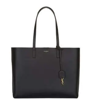 Saint Laurent Shopping E/w Tote Bag - Black