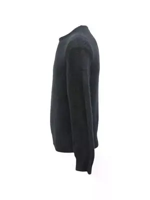 Saint Laurent Knitted Crew-neck Sweater