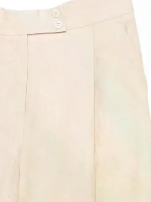 Eleventy Button-closure Wide Leg Trousers