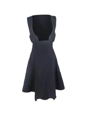 Comme Des Garçons Pinafore A-line Dress - Blue