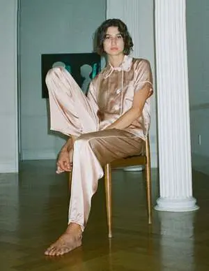 Araks Shelby Pajama Top - Nude