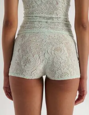 Araks Guinevere Lace Shorts - White