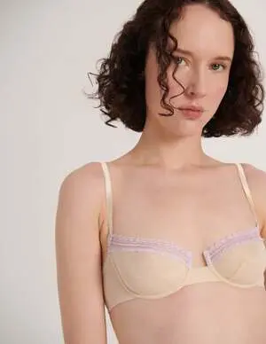 Araks Chloe Underwire Bra Tulle - Red