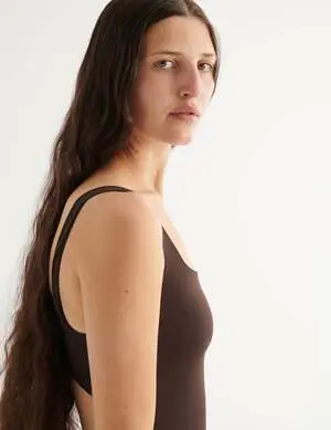 Araks Natalie One-piece Swimsuit - Brown