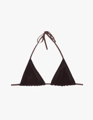 Araks Nelle Triangle Bikini Top - Walnut
