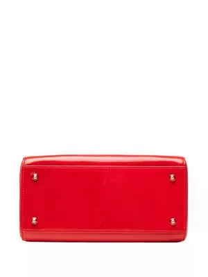 Dior 2015 Medium Lady Satchel - Red