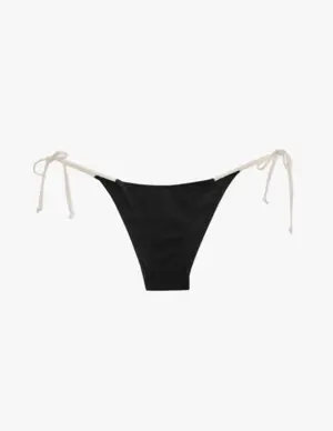 Araks Nadia Bikini Bottom - Black And White