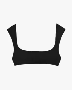 Araks Flora Bikini Top - Black
