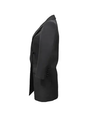 Saint Laurent Double-breasted Wool Coat