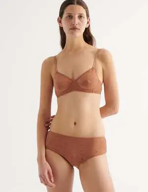 Araks Tamara Bralette Honey - Brown
