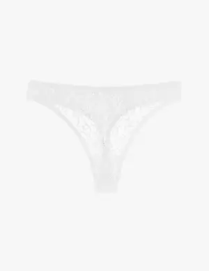 Araks Tine Thong - White