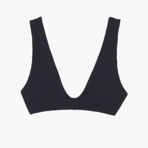 Araks Una Rib Bikini Top - Black