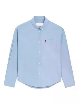 Ami De Coeur Embroidered Shirt - Blue