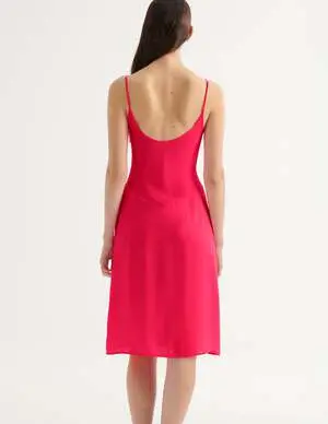 Araks Cadel Slip Dress - Red