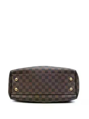 LOUIS VUITTON 2009 Damier Ebene Trevi Pm Satchel