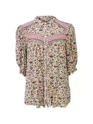 Ba&sh Floral-print Mel Blouse