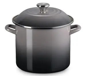 LE CREUSET 10 Qt. Stockpot With Stainless Steel Knob - Silver
