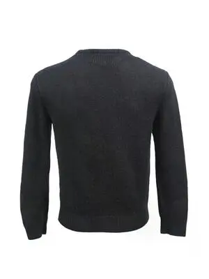Saint Laurent Knitted Crew-neck Sweater