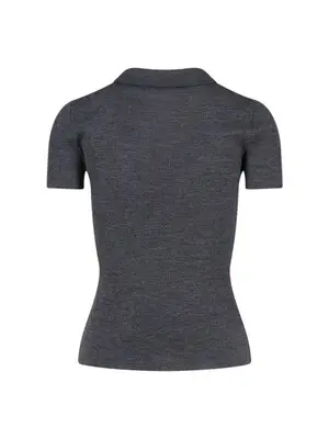 Max Mara Albero Polo Shirt - Gray