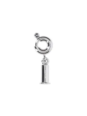 Loewe Anagram Keychain Charm - Silver