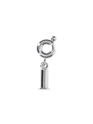 Loewe Anagram Keychain Charm - Silver