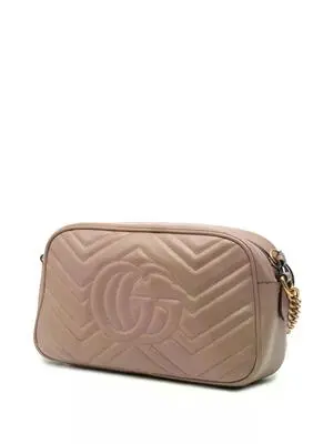 Gucci Gg Marmont Matelasse Small Crossbody Bag
