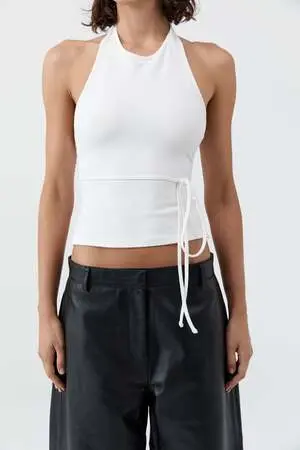 ST AGNI St. Agni Soft Jersey Halter Top