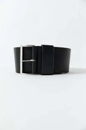 ST AGNI Wide Classic Belt - Black
