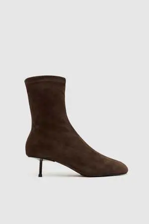 ST AGNI Suede Ballet Boot
