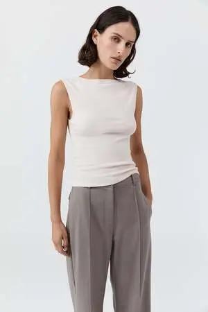 ST. AGNI Organic Cotton Ballerina Top