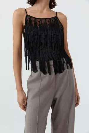 ST AGNI Tassel Tie Top