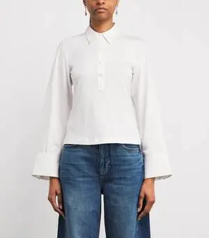 ME+EM Cotton Blend Layering Top