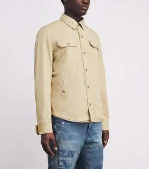 Polo Ralph Lauren Suede Overshirt - Green