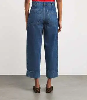 ME+EM Cropped Straight Leg Jeans