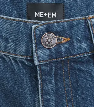 ME+EM Cropped Straight Leg Jeans