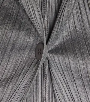 Issey Miyake Skyline A-line Coat - Grey