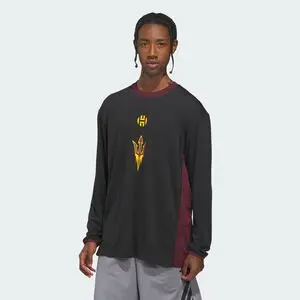 Adidas Ncaa Asu X Harden Long Sleeve Tee