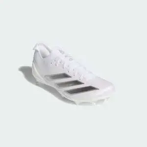 Adidas Adizero Electric+ Ii Football Cleats - Cloud White / Cloud White / Silver Metallic