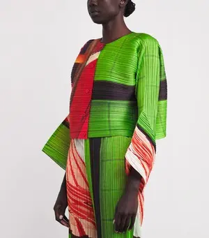Issey Miyake City Collage Cardigan