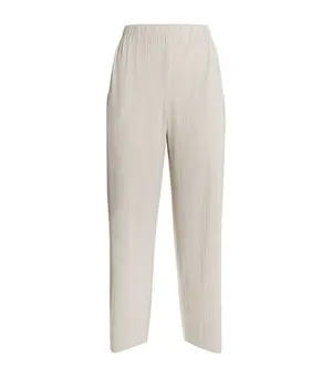 Issey Miyake Relaxed Pants For Women