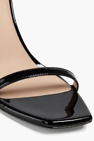 STUART WEITZMAN Amelina 95 Patent-leather Sandals