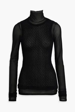 Proenza Schouler Stretch-jersey Turtleneck Top