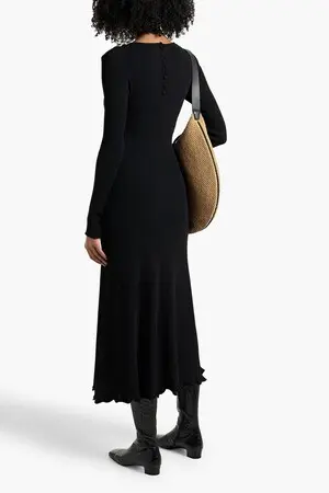 Proenza Schouler Elie Ribbed-knit Midi Dress