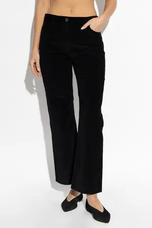 TOTEME Corduroy Trousers - Black