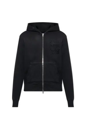 Amiri Logo Zip-up Sweatshirt