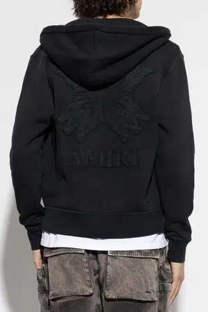 Amiri Logo Zip-up Sweatshirt