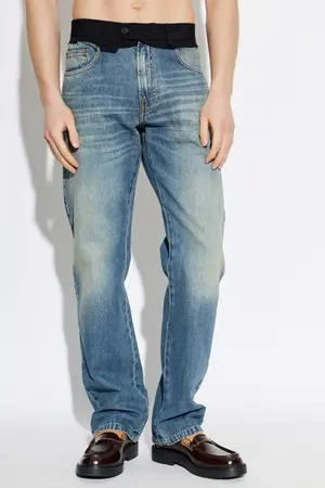 MAISON MARGIELA Vintage-effect Carrot Fit Jeans